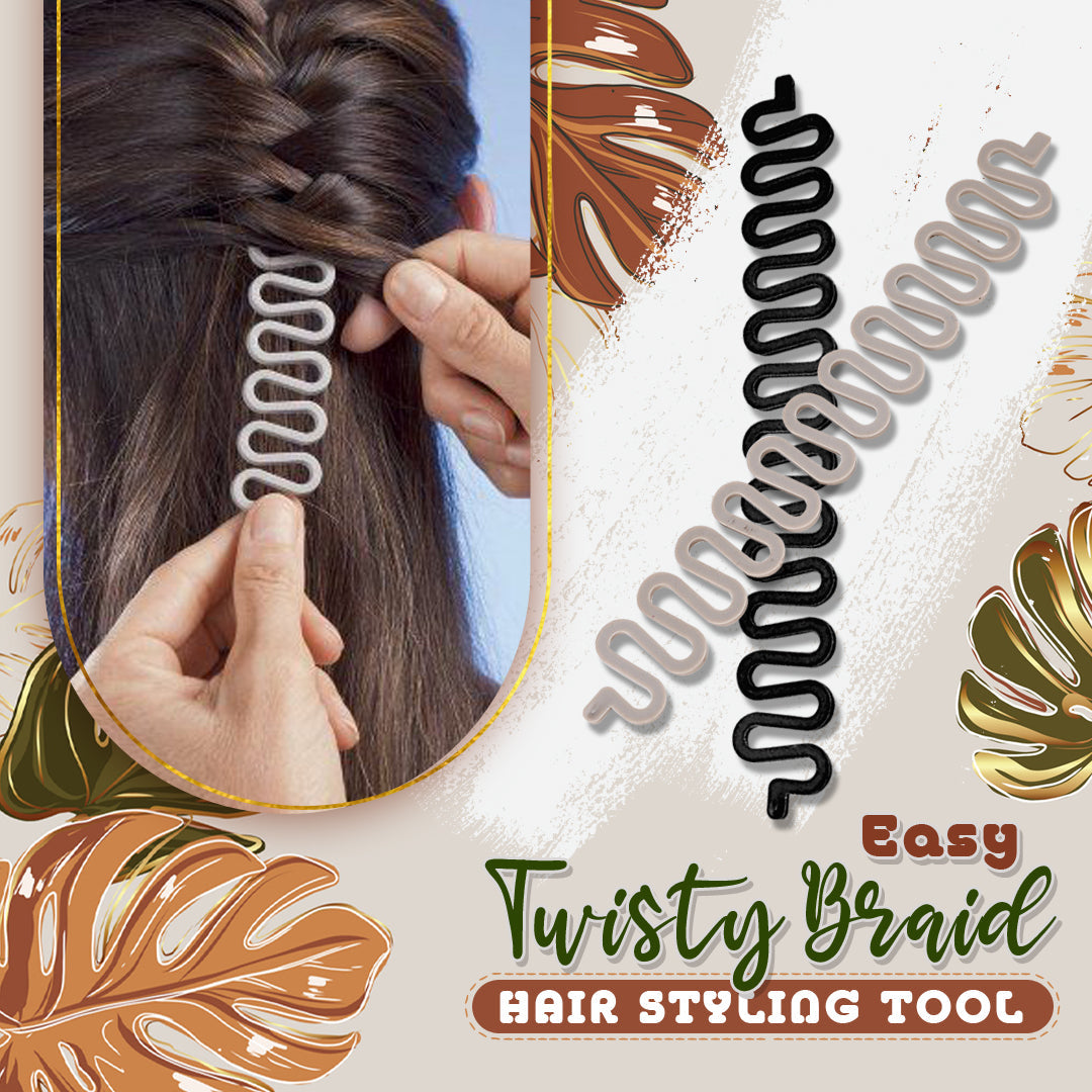 Easy Twisty Braids Hairstyling Tool Wellness Aura
