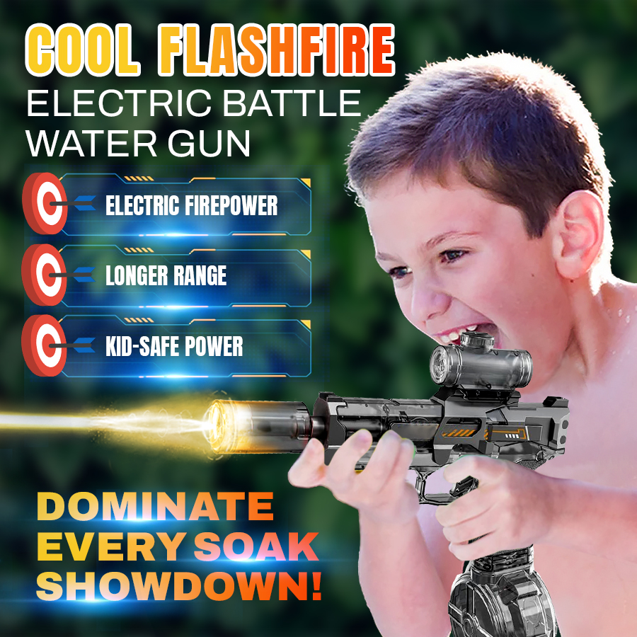 Cool Flashfire Electric Battle Water Gun – Wellness Aura